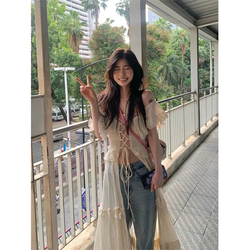 Sweet Ruffles Maxi Dress - Cherryourshop